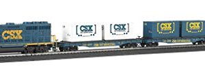 Bachmann Trains - Coastliner Ready To Run Electric Train Set - HO Scale