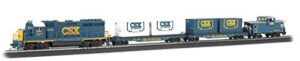 bachmann trains – coastliner ready to run electric train set – ho scale