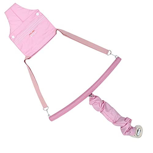 NUOBESTY Pink Baby Jumper Swing Doorway Fabric Toddler Doorway Bumper Over The Door Toddler Exerciser Jumper Tools for Toddler Infant