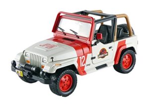 jeep 1992 wrangler jurassic world movie 1/24 by jada 97806