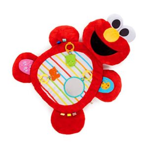 Bright Starts Sesame Street Tummy-Time Elmo Prop Mat, Ages 0-12 Months