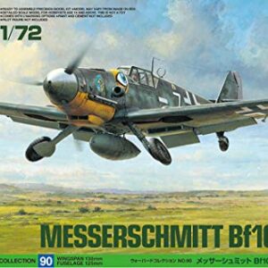 Tamiya 60790 1/72 Messerschmitt BF109 G-6 Plastic Model Airplane Kit