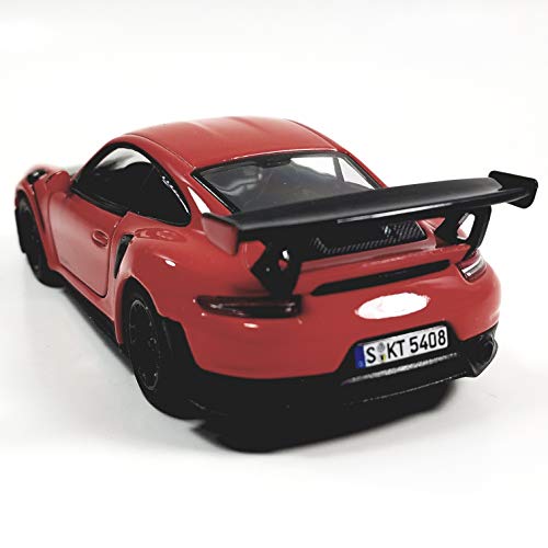 Kinsmart Porsche 911 GT2 RS 2010 Fire Red Hard Top 1/36 Scale Diecast Car