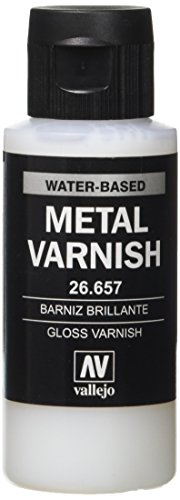 Vallejo Gloss Varnish Metal, 60ml