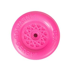 Official Pinewood Derby Wheels and Axles (Pink)