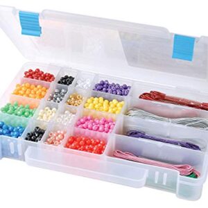 The Beadery Bead Keeper Storage Container, clear