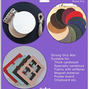 Cutting Mat Variety Suit for Silhouette Cameo 3 Packs 12” x 12” - Strong Grip, Standard Grip, Light Grip Adhesive Cutting Mat Replacement Set Matts Vinyl Craft