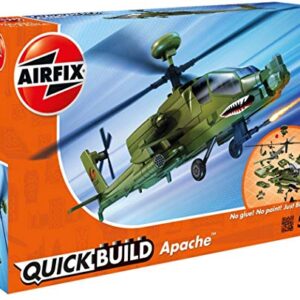 Airfix Quickbuild Boeing Apache Airplane Model Kit, Multi