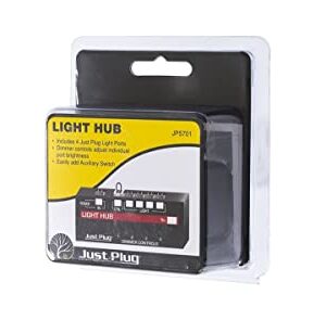 Woodland Scenics Just Plug: Light Hub w/Dimmer Controls for 4 LED Lights