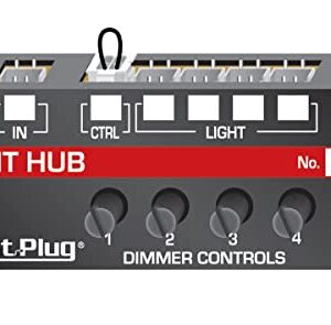 Woodland Scenics Just Plug: Light Hub w/Dimmer Controls for 4 LED Lights