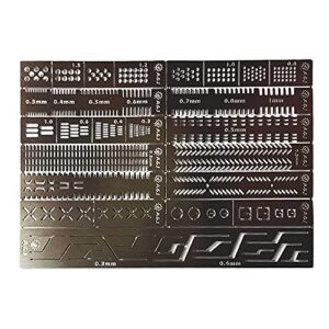 hobby model scriber craft scribing tool kit modeler drill hole deatails maker scribe line carving auxiliary rulers for model building