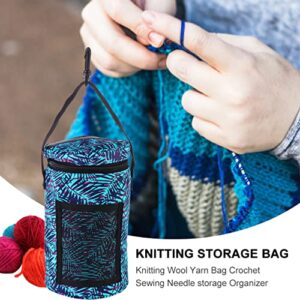 Ciieeo Woven Handbag Yarn Storage Bag outdoor storage container outdoor storage container Empty Yarn Storage Bags Knitting Bag Yarn Lip Gloss Containers