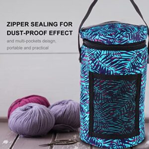 Ciieeo Woven Handbag Yarn Storage Bag outdoor storage container outdoor storage container Empty Yarn Storage Bags Knitting Bag Yarn Lip Gloss Containers