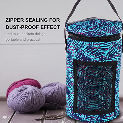 Ciieeo Woven Handbag Yarn Storage Bag outdoor storage container outdoor storage container Empty Yarn Storage Bags Knitting Bag Yarn Lip Gloss Containers