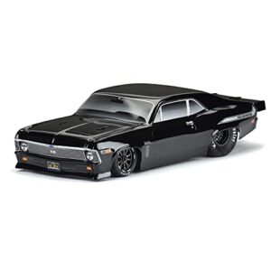 pro-line racing 1/10 1969 chevrolet nova tough-color black body drag car pro353118 car/truck bodies wings & decals