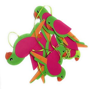 Desi Favors Parrot Garland - 8 ft Long(Set of 2)