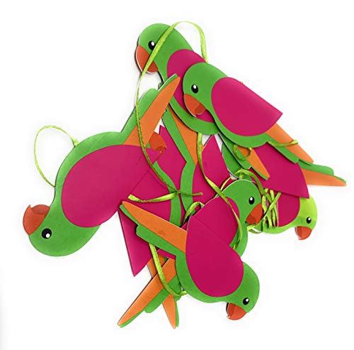 Desi Favors Parrot Garland - 8 ft Long(Set of 2)