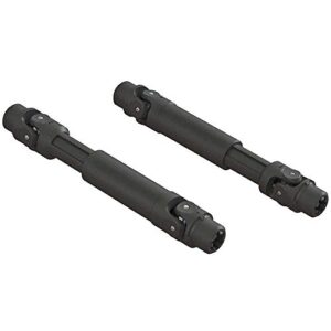 arrma composite rear slider driveshaft set: 4×4, arac4043