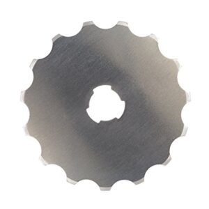 Fiskars 193610-1001 Perforating Rotary Replacement Blade, 45 mm , Gray