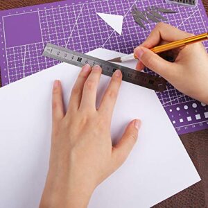 A5 Self Healing Cutting Mat Double Sided, Small Cutting Mat Great for Scrapbooking, Quilting, Fabric, Sewing Crafts Projects