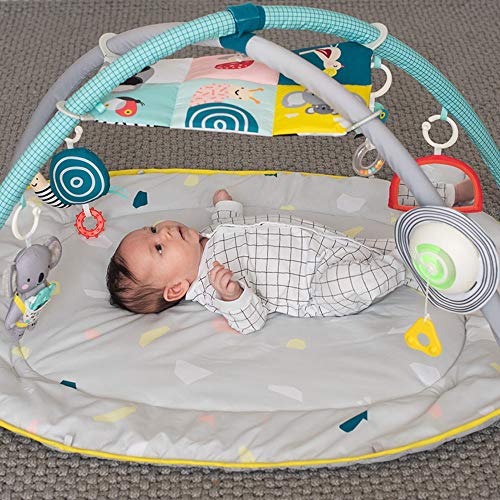 Taf Toys 4 in 1 Music and Light All Around Me Baby Activity Gym Thickly Padded with Soft Mat and a Unique “Sensi-Center” for a Variety of Body Positioning for Newborn and Up