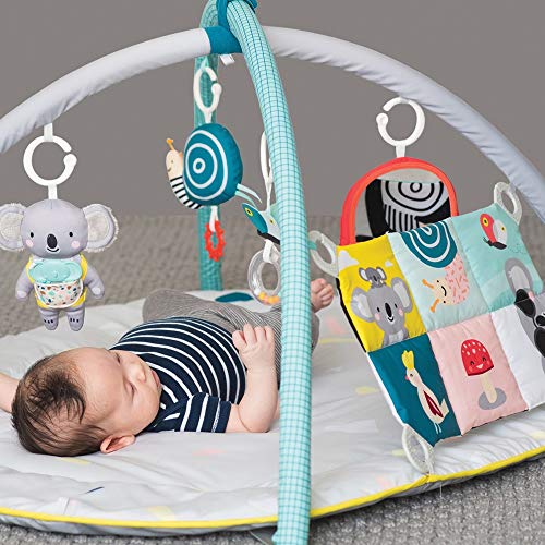 Taf Toys 4 in 1 Music and Light All Around Me Baby Activity Gym Thickly Padded with Soft Mat and a Unique “Sensi-Center” for a Variety of Body Positioning for Newborn and Up