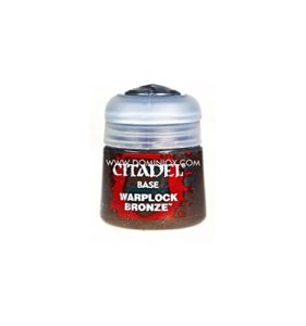 games workshop citadel pot de peinture – base warplock bronze