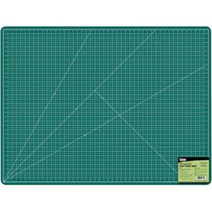 us art supply 36″ x 48″ green/black professional self healing 5-ply double sided durable non-slip cutting mat scrapbooking, quilting, sewing arts & craft