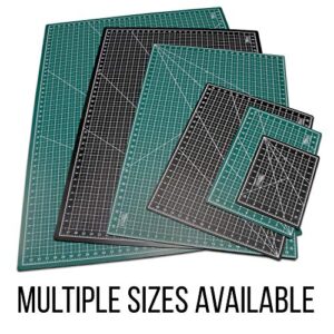 US Art Supply 36" x 48" GREEN/BLACK Professional Self Healing 5-Ply Double Sided Durable Non-Slip Cutting Mat Scrapbooking, Quilting, Sewing Arts & Craft