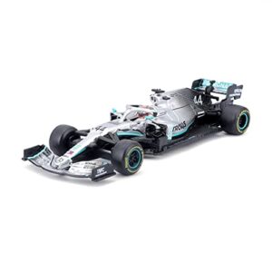 bburago b18-38049h 1:43 f1 mercedes amg petronas w10 eq power+ with hemlet hamilton