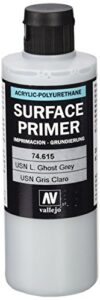 vallejo usn light ghost grey 200ml paint