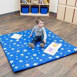 Children's Factory Starry Night Activity Mat, Foam Floor Play Mats for Kids/Infants, Baby Girl/Boy Play Mat for Playroom/Daycare/Preschool/Homeschool