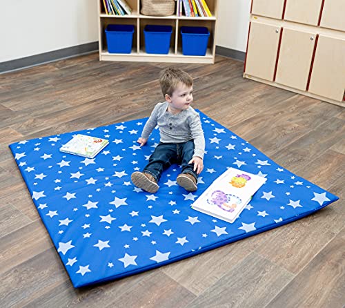 Children's Factory Starry Night Activity Mat, Foam Floor Play Mats for Kids/Infants, Baby Girl/Boy Play Mat for Playroom/Daycare/Preschool/Homeschool