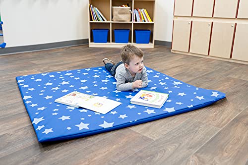 Children's Factory Starry Night Activity Mat, Foam Floor Play Mats for Kids/Infants, Baby Girl/Boy Play Mat for Playroom/Daycare/Preschool/Homeschool