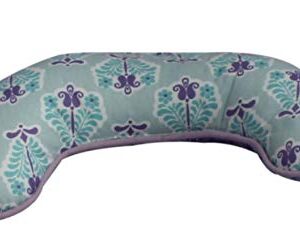 Bacati Isabella Girls Paisley Baby Activity Gym with Mat, Lilac/Purple/Aqua