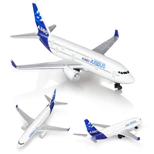 Joylludan Airplane Model Plane Airbus 380 Airplanes Aircraft Model for Collection & Gifts