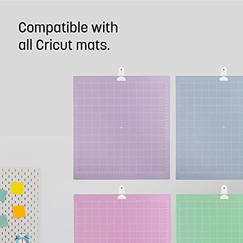 [10 pack] Impresa Mat Hangers for Cricut Cutting Mats to Organizes - Easy To Install Standard Grip Cutting Mat Hangars - Durable Impresa Holder for Cricut Mat Holder - Mat Hook - Mat Storage