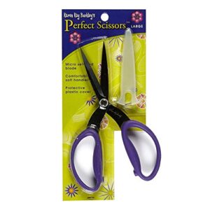 perfect scissors karen kay buckley 7 1/2 inch large purple