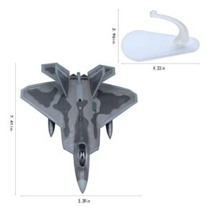 Udnorbay F-22 Raptor Fighter Attack Airplane Model 1/100 Military Aircraft Diecast Models