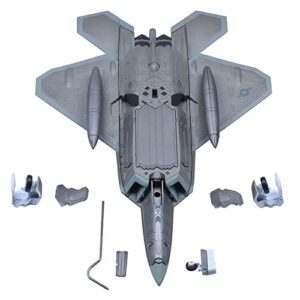 Udnorbay F-22 Raptor Fighter Attack Airplane Model 1/100 Military Aircraft Diecast Models