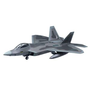 Udnorbay F-22 Raptor Fighter Attack Airplane Model 1/100 Military Aircraft Diecast Models