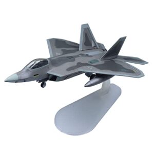 Udnorbay F-22 Raptor Fighter Attack Airplane Model 1/100 Military Aircraft Diecast Models