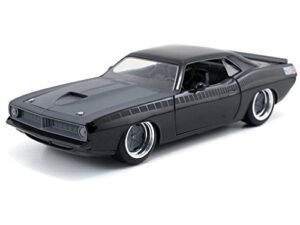 1/24 jada fast & furious 7 letty’s 1970 plymouth barracuda diecast 97195 black,#g14e6ge4r-ge 4-tew6w213354