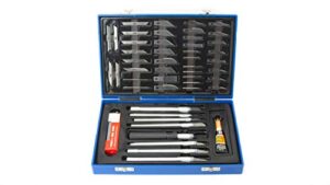 vct 56pc precision craft knife set professional razor sharp knives for art, hobby, scrap booking and sculpture