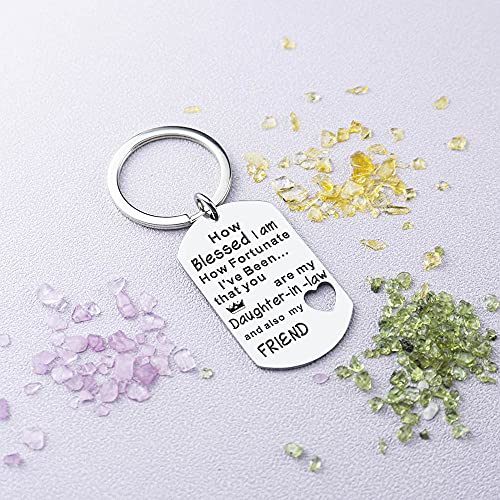 Iweca Valentine's Day Gifts for Womens Mens Teens Stocking Stuffers for Teen Girls Boys Teenage Women Men Adults Stockings Stuffer Daughter-in-Law Keychain Wedding Gift Appreciation Gift Daughter