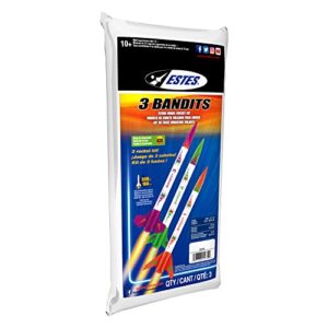 Estes 3 Bandits Model Rocket Kit