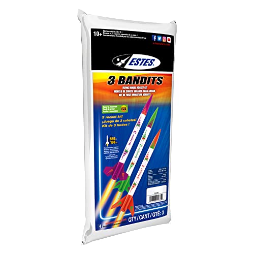 Estes 3 Bandits Model Rocket Kit