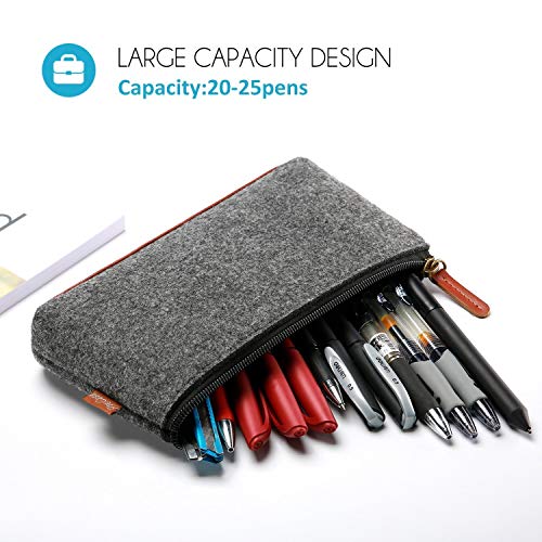 ProCase Pencil Bag Pen Case Bundle with ProCase 2-Layer EVA Pen Pencil Case