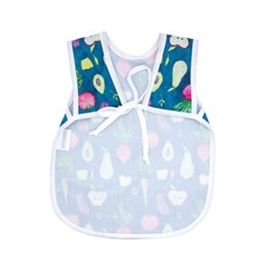 BapronBaby Organic Produce Bapron - Soft Waterproof Stain Resistant Bib - Machine Washable - 6m - 5yr - (Sz Preschool 3-5yrs)