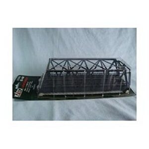 kato usa, inc. n 248mm 9-3/4″ double track truss bridge, black, kat20438